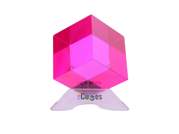 CMY Cube Triangular Stand Small - Questacon
