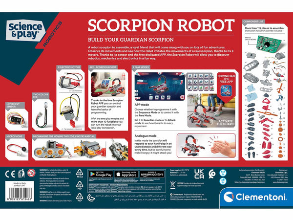 Scorpion Robot - Science & Play - Questacon
